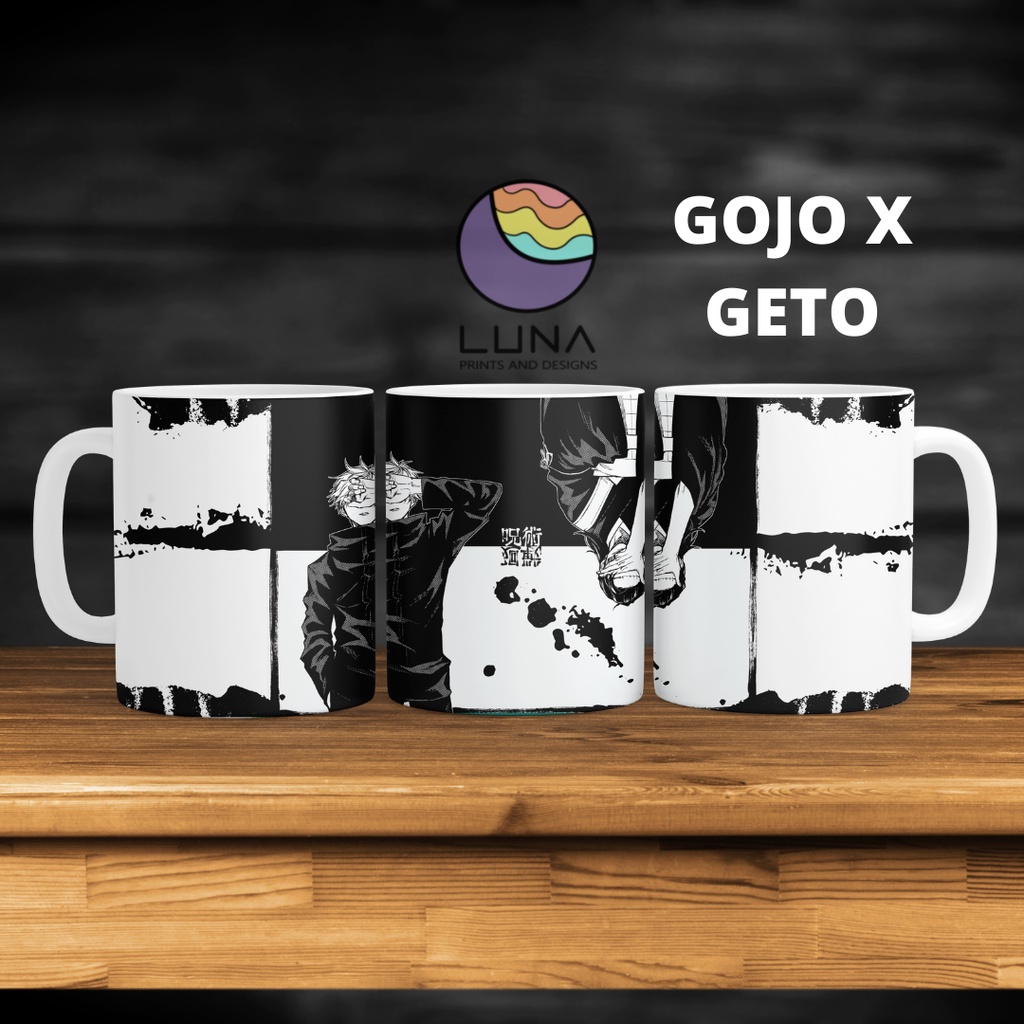 Gojo x Geto Jujutsu Kaisen Anime Mug | Shopee Philippines