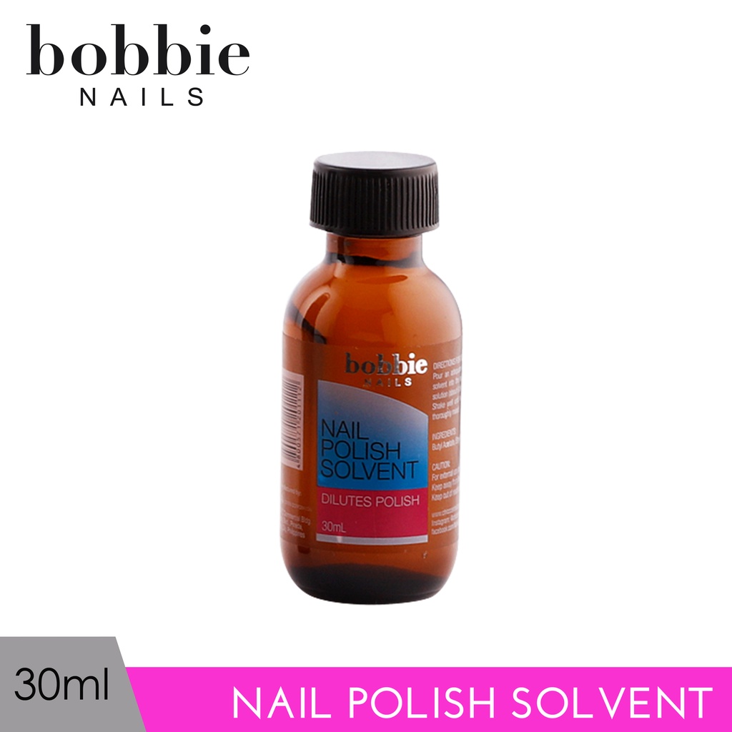 Bobbie Nails Nail Polish Solvent 30ml | Shopee Philippines