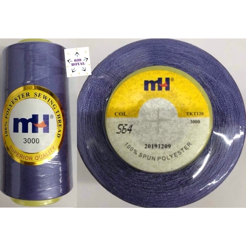 MH Thread 3000 yards Batch 1 colors (sold per cone) | Shopee Philippines