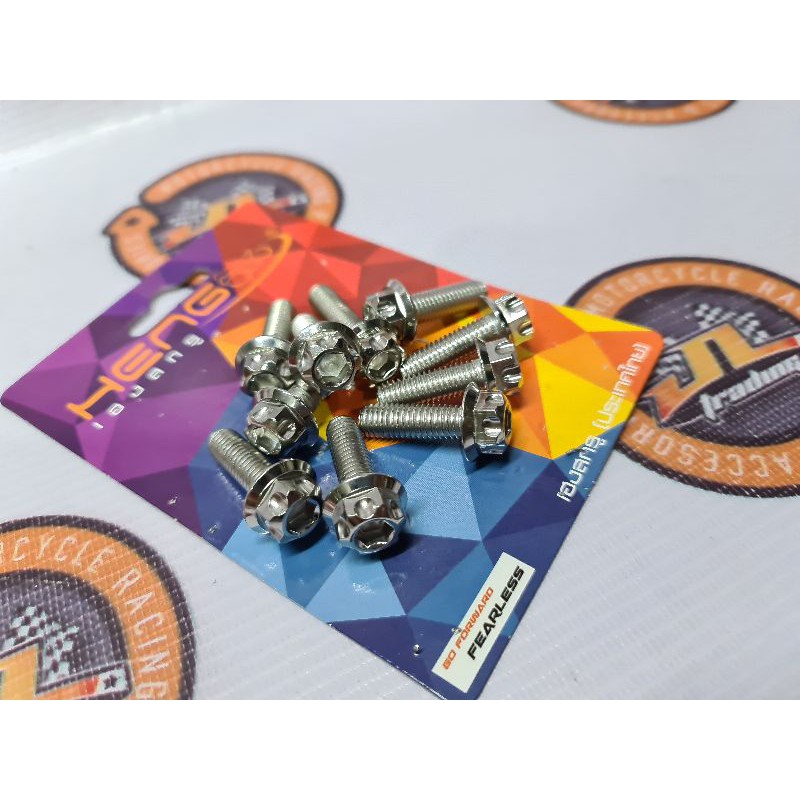 HENG CNC BOLTS 8X25 (PER PIECE BENTA) ( RAIDER 150 CALIPER BOLT ...