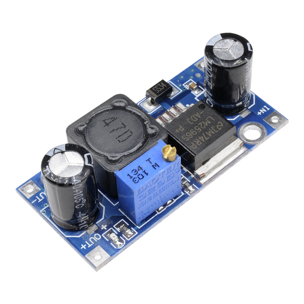 Pcbfun 5pcs LM2596 DC-DC Boost Buck Converter Adjustable Step Down ...