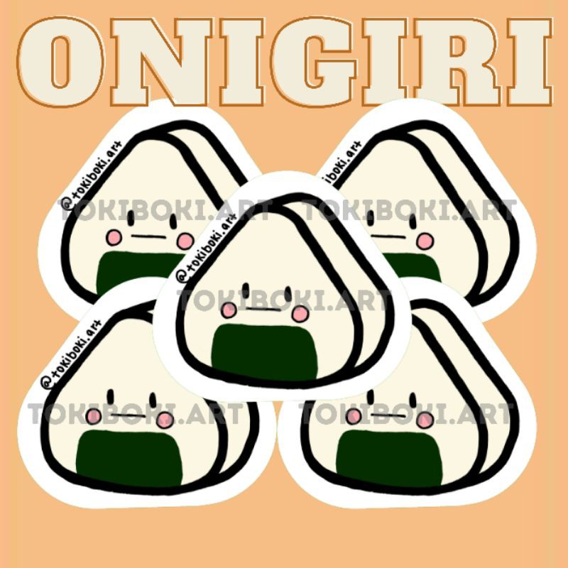 Onigiri Japanese Food Sticker Pack / cute bullet journal stickers ...