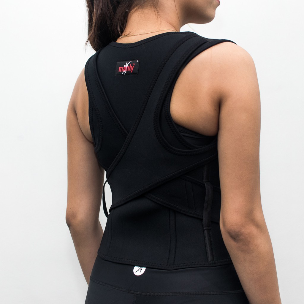Womanly Manly Activewear Posture Support Brace | Shopee Philippines