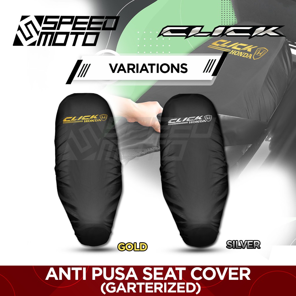 MOKOTO HONDA CLICK ANTI PUSA SEAT COVER ANTI SCRATCH PREMIUM QUALITY ...