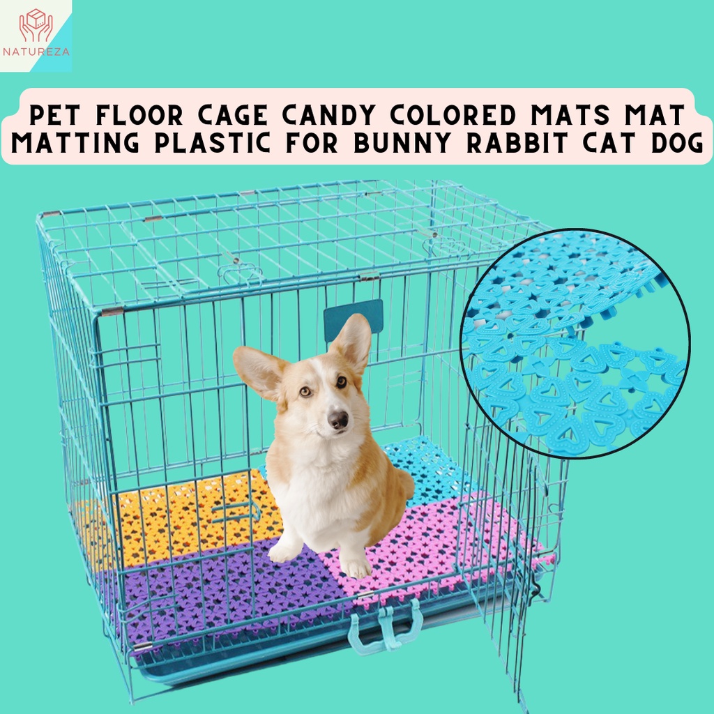 [30*20cm] Pet Floor Cage Candy Colored Mats Mat Matting Spliciting ...