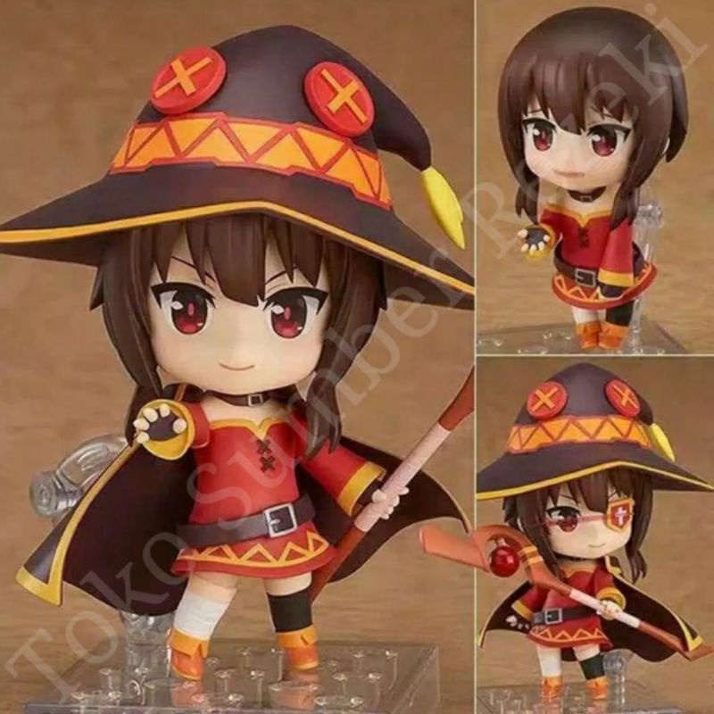 Action Figure Megumin Konosuba Nendoroid Miniature God Blessing Kono ...