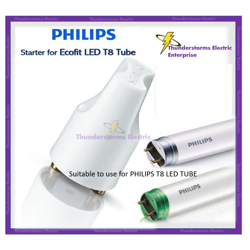 Philips EMP LED Starter Dummy Lampu for Ecofit T8 LED Tube 8W 10W 18W ...