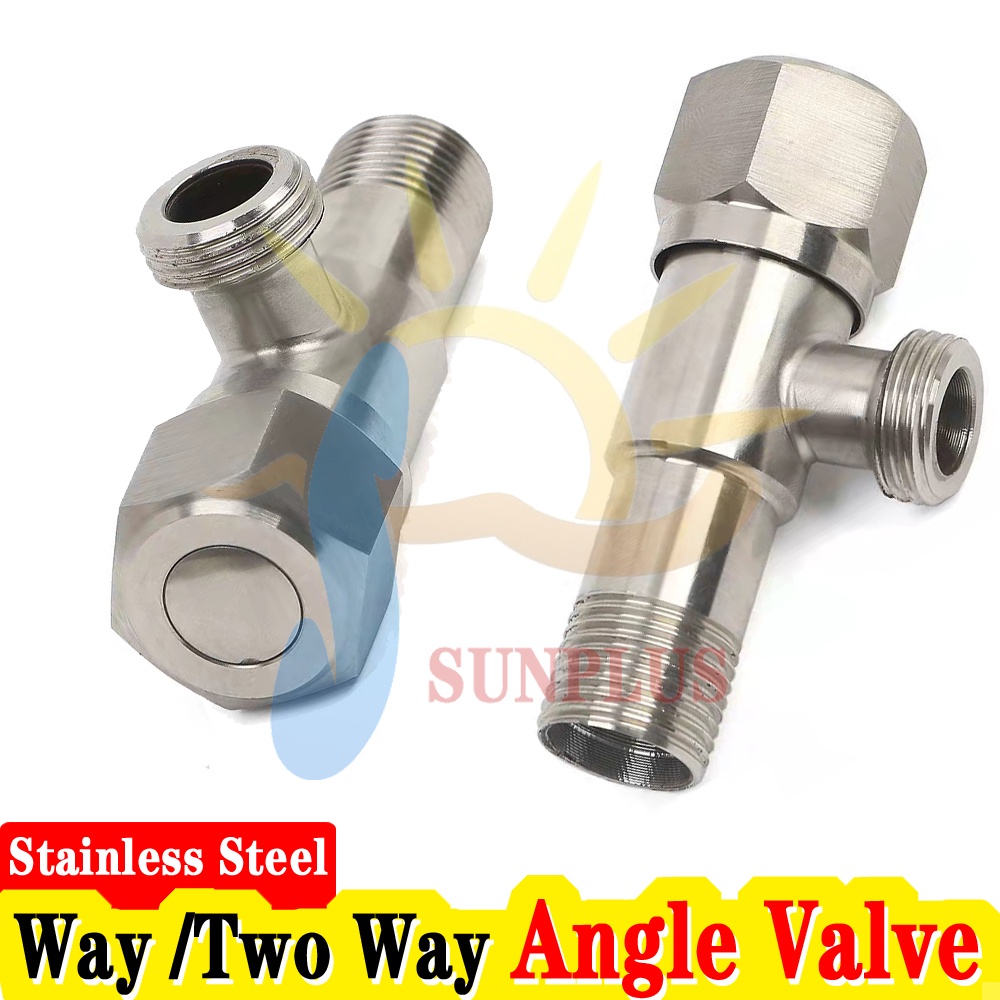 Low Price -- Best Stainless Steel 304 （One Way Angle Valve）Two Way ...