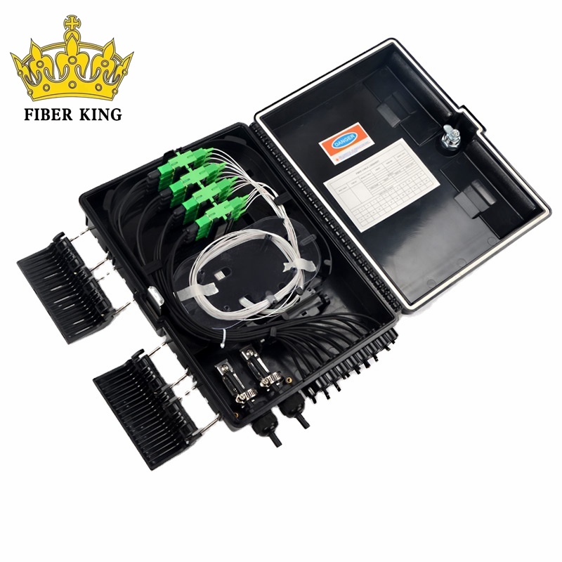 FIBER KING 16 Core Nap Box Fiber Optic Termination Distribution Box for ...