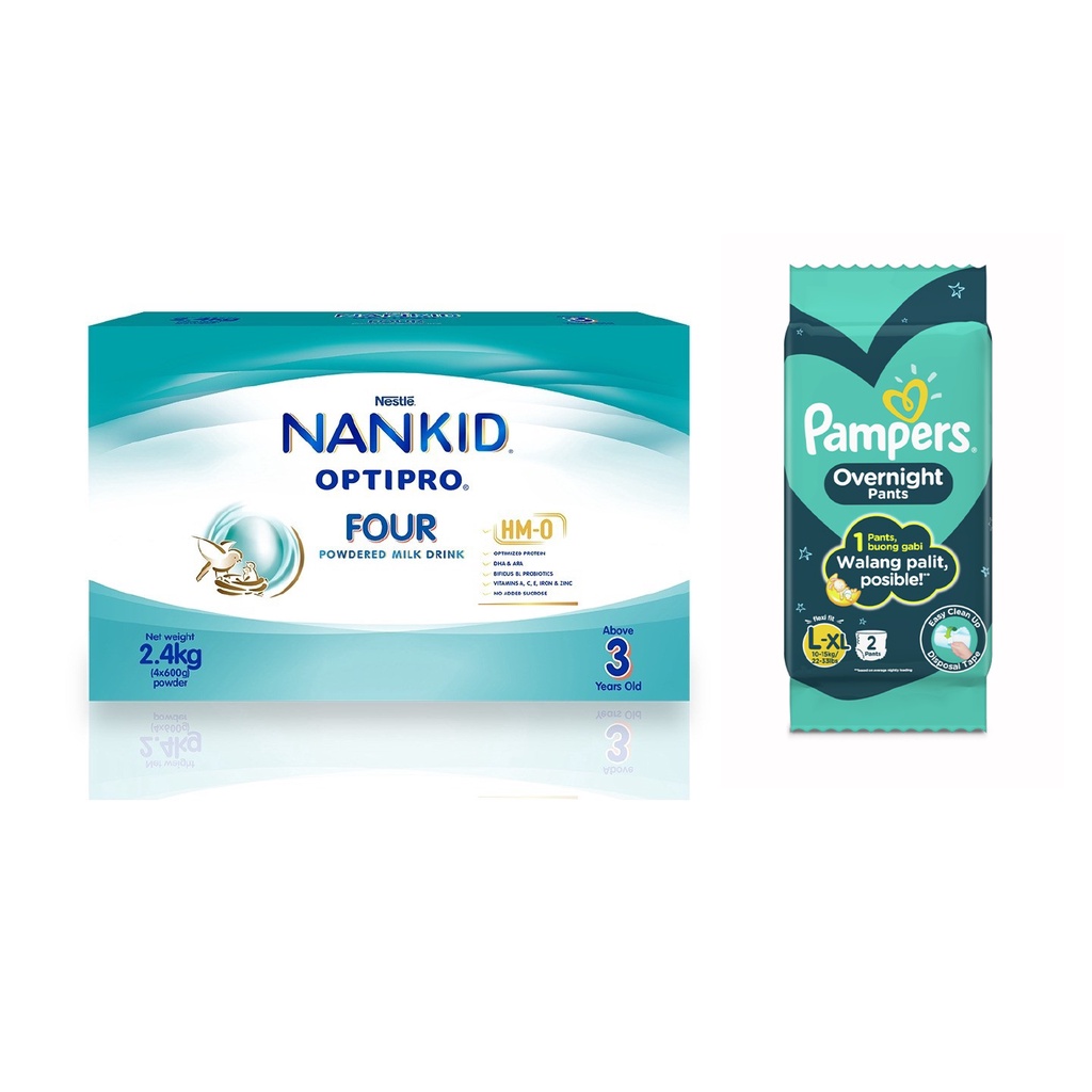 Nankid Optipro Four Powdered Milk For Children Above 3 Years Old With ...