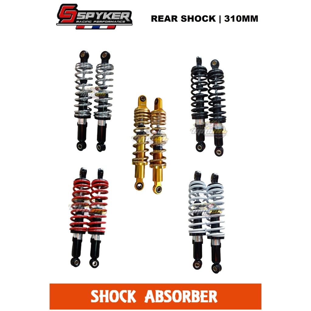 HONDA XRM - REAR SHOCK ABSORBER - SPYKER (310MM) | Shopee Philippines