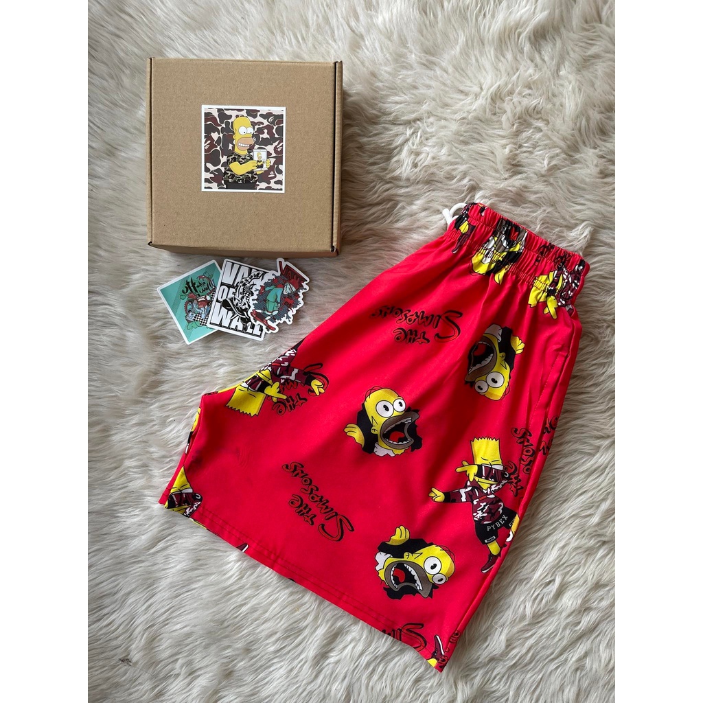 Original Bart Simpson Short | Shopee Philippines
