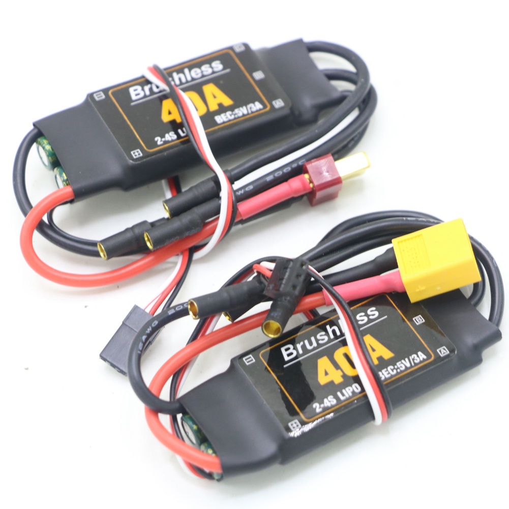 Brushless 40A ESC Speed Controler 2-4S With 5V 3A UBEC For RC FPV ...
