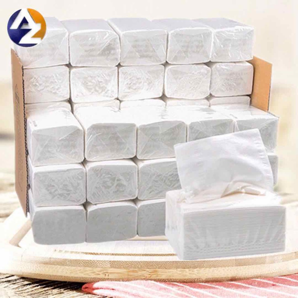 ★AZ★ Native wood pulp facial tissue Interfolded Paper Towel 3 Ply - 100 ...