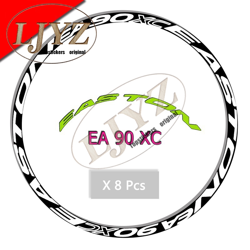 Vinyl 3M StickersEASTON EA90XC Wheelset Rim Stickers For MTB Mountain ...