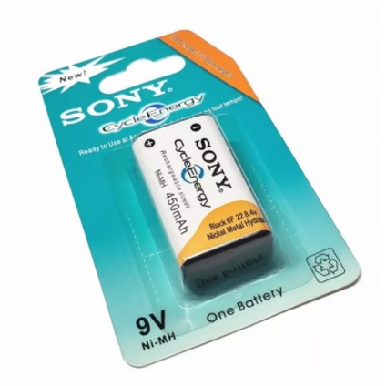 9V Long Life Carbon and Zinc Batteries, 9V Rechargeable Battery Cyclic ...