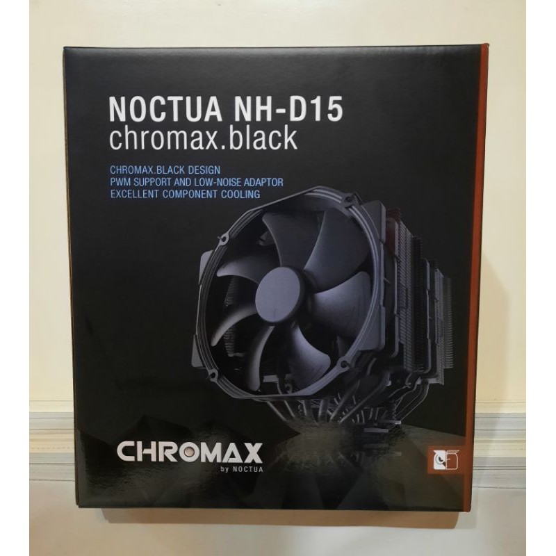 Noctua NH-D15 chromax.Black, Dual-Tower CPU Cooler (Black) | Shopee Philippines