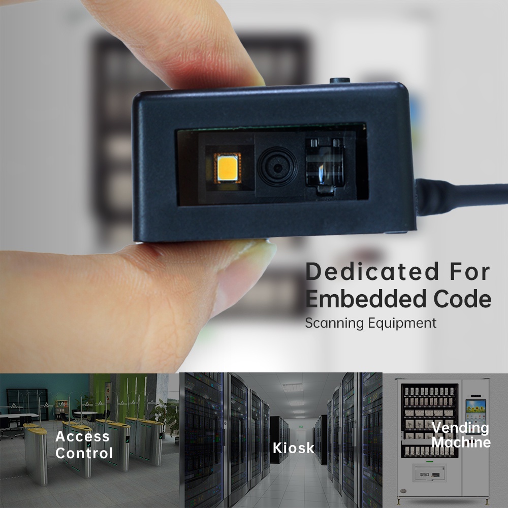 Cmos barcode reader CCD Sensor 1D 2D QR with SDK usb port control ...