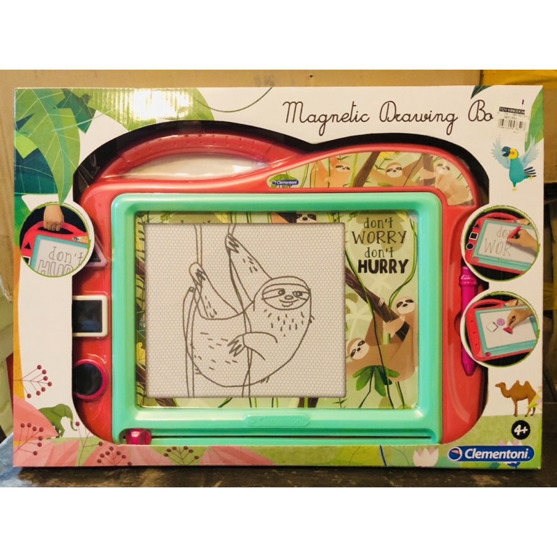 Clementoni Sloth Magnetic Drawing Board (large) | Shopee Philippines