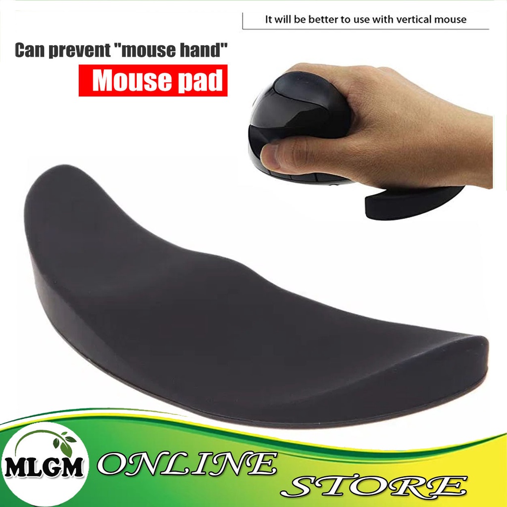 Ergonomic Mouse Palm Pad Wrist Rest Pad Comfortable Mouse Wrist Rest ...