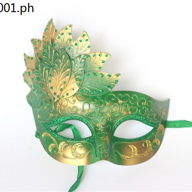 Halloween Half-Face Mask Masquerade Party Dress Up Venice Princess ...
