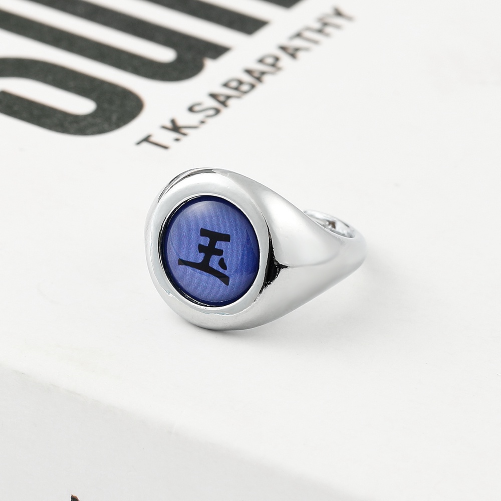 Anime Ring Naruto Akatsuki Uchiha Sasuke Itachi Sharingan Cosplay Rings ...