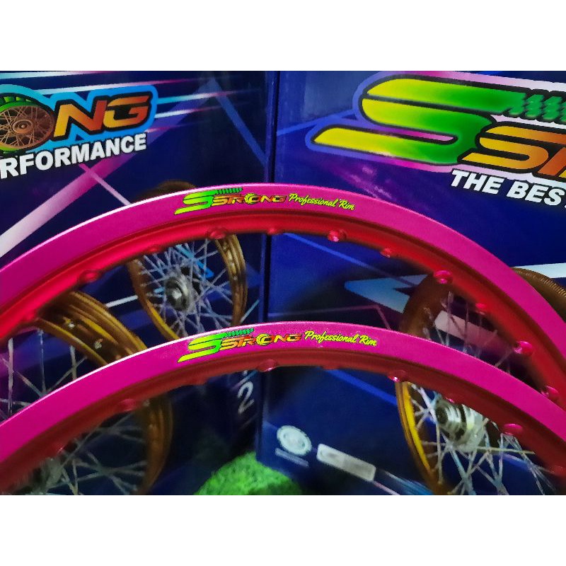 STRONG RIM BROKEN SIZE ONLY 1.2×17/1.4x17 w/FREE T-SHIRT all color ...