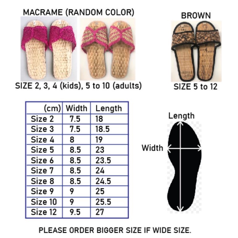 Abaca House Slippers (Random Color) | Shopee Philippines