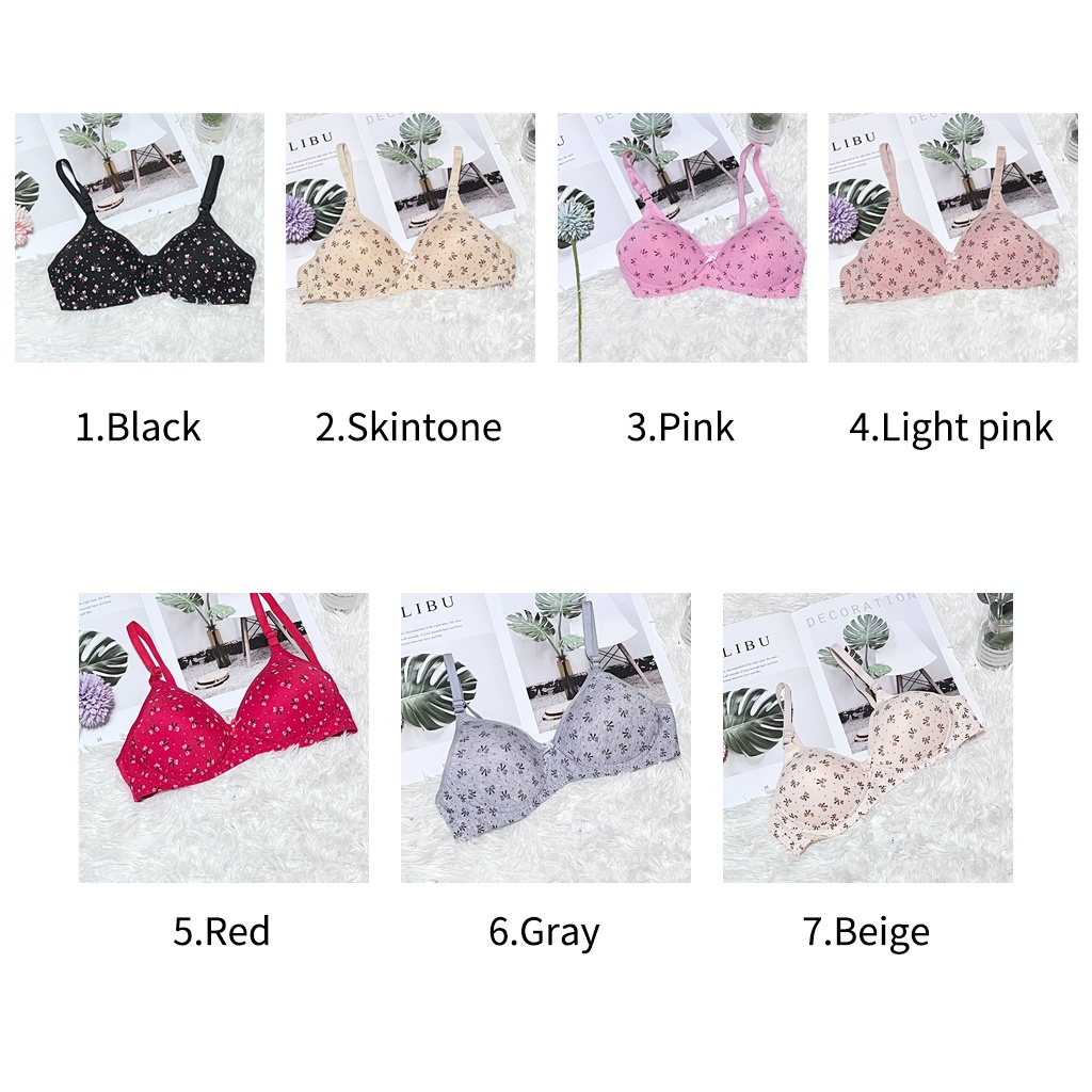 Women Bra Wireless Brassiere Push Up Breathable Bralette Bras 32-34-36 ...