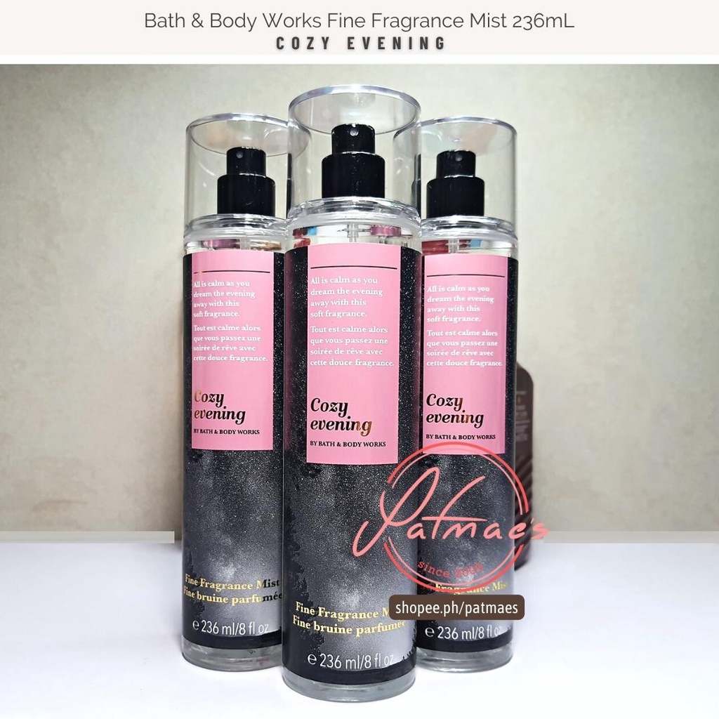 Cozy Evening Lavender Freesia Musk by Bath Body Works Fine Fragrance ...