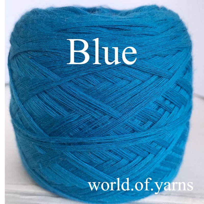 PART 2 FINE COTTON YARNS /THREADS (shade of blue and brown) | Shopee ...