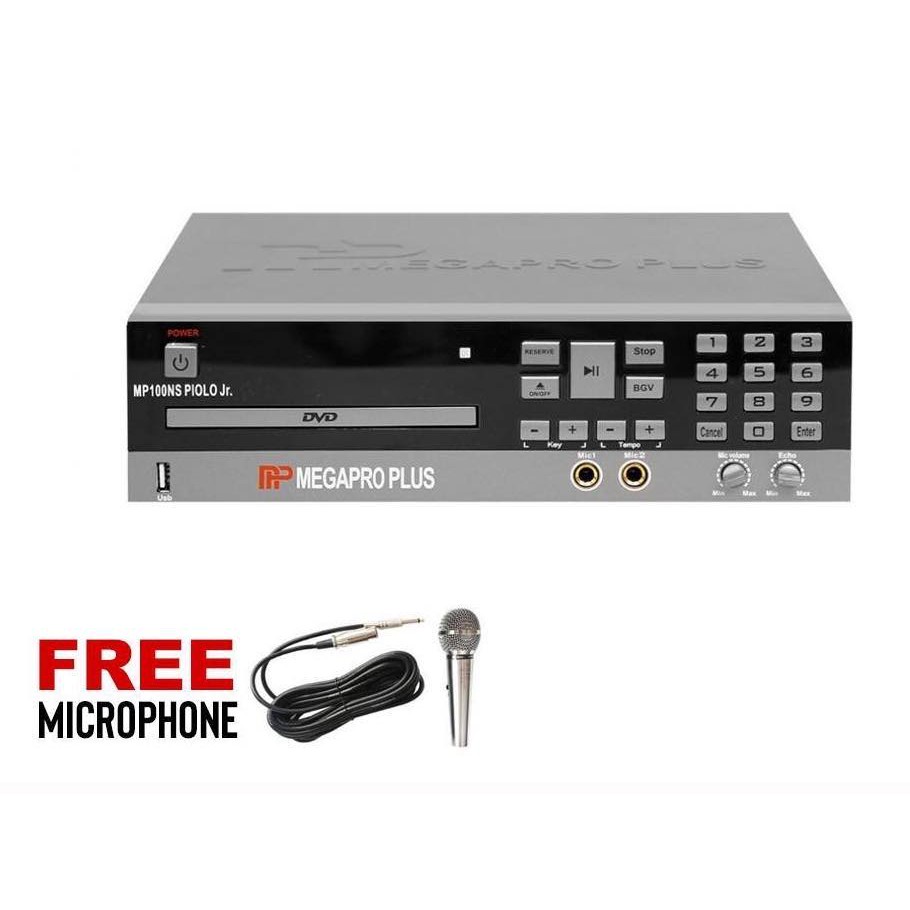 Megapro Plus Karaoke Player MP100NS Piolo Jr with Free Hyundai DM 6000S ...