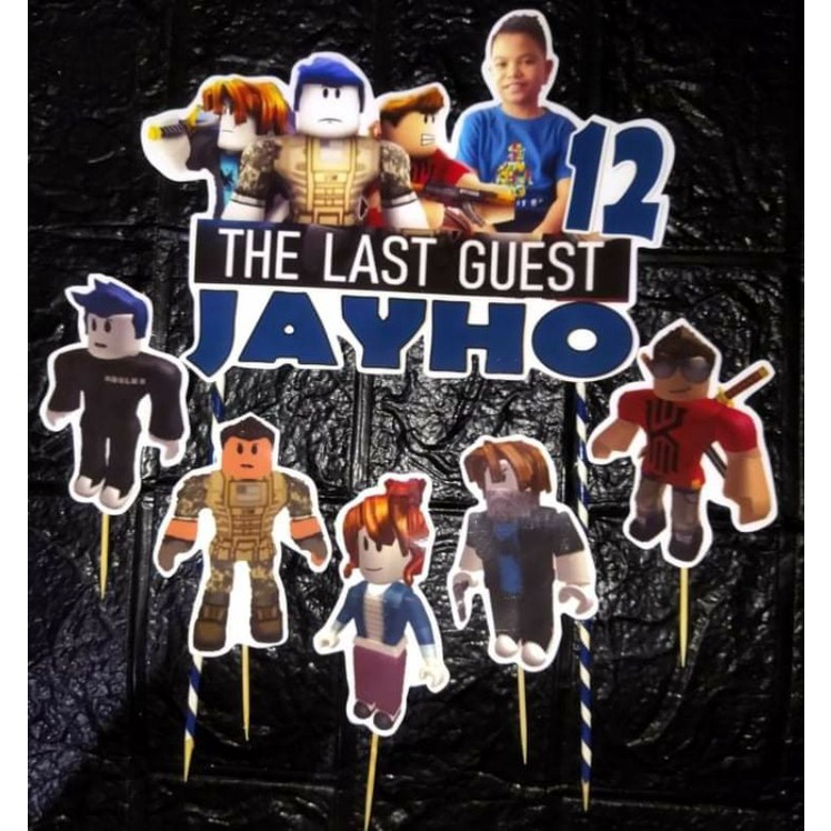 ROBLOX R2 PERSONALIZED CAKE TOPPER SET | Shopee Philippines