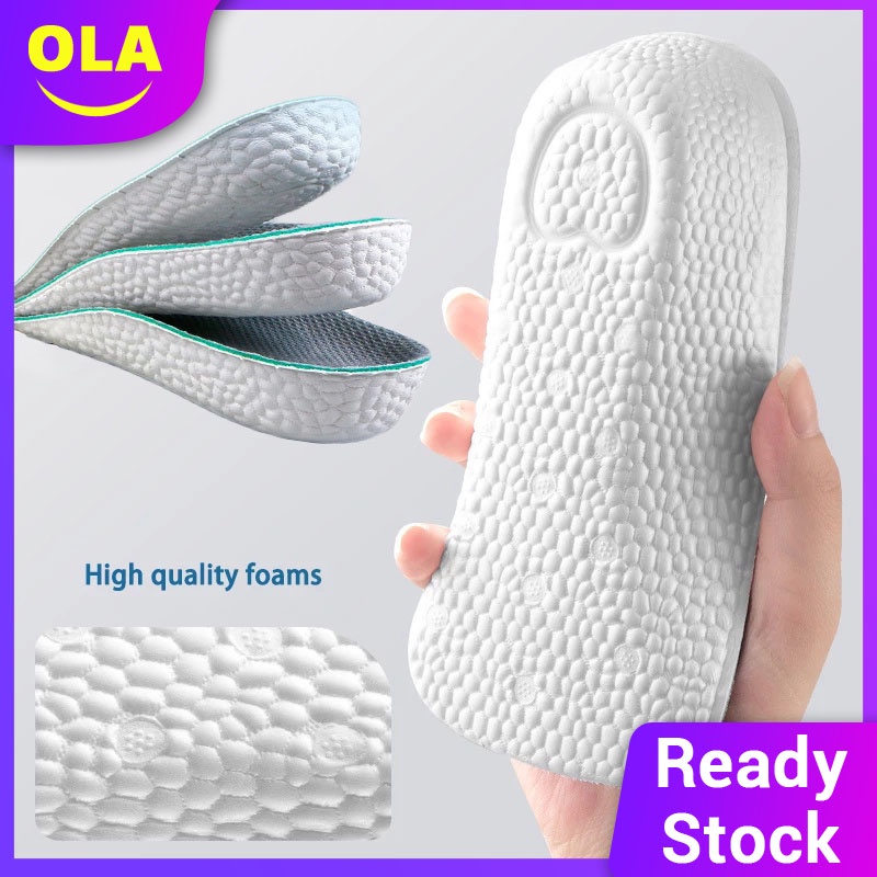 OLA Height Increase Insole Invisible Inner Heightening Pad Sneaker Half ...