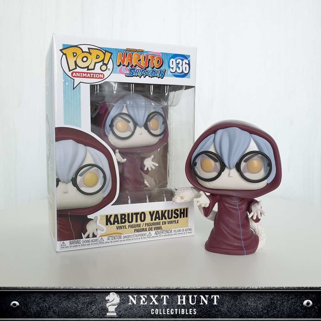 Funko Pop! Animation 936 - Naruto Shippuden - Kabuto Yakushi | Shopee ...