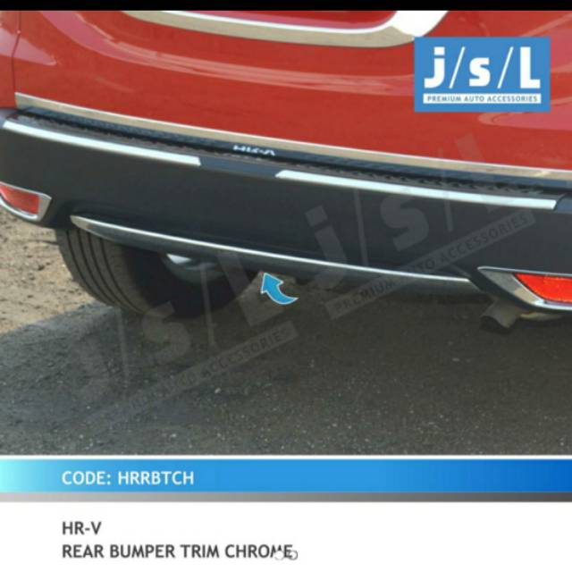 List of rear bumpers HRV chrome/rear bumper trim chrome jsl | Shopee ...