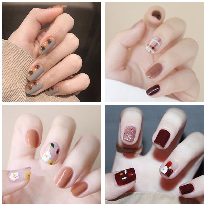 (Not UV Sticker) DA301-320 Finger DIY Normal Nail Sticker Fashion ...