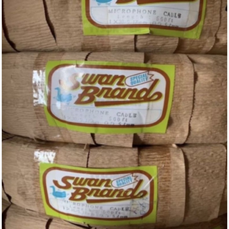 SWAN MICROPHONE CABLE JAPAN STEREO (10 PER METER) | Shopee Philippines