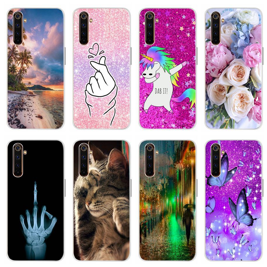 Realme 6 / 6 Pro Anime Slim Casing Soft TPU Phone Case Realme6 RMX2001 ...