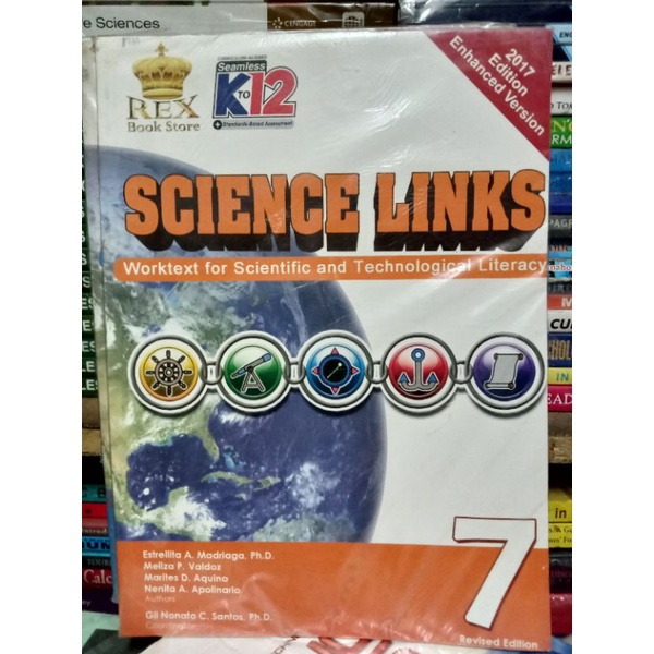 SCIENCE LINKS GRADE 7,2017ED(USED BOOK) | Shopee Philippines