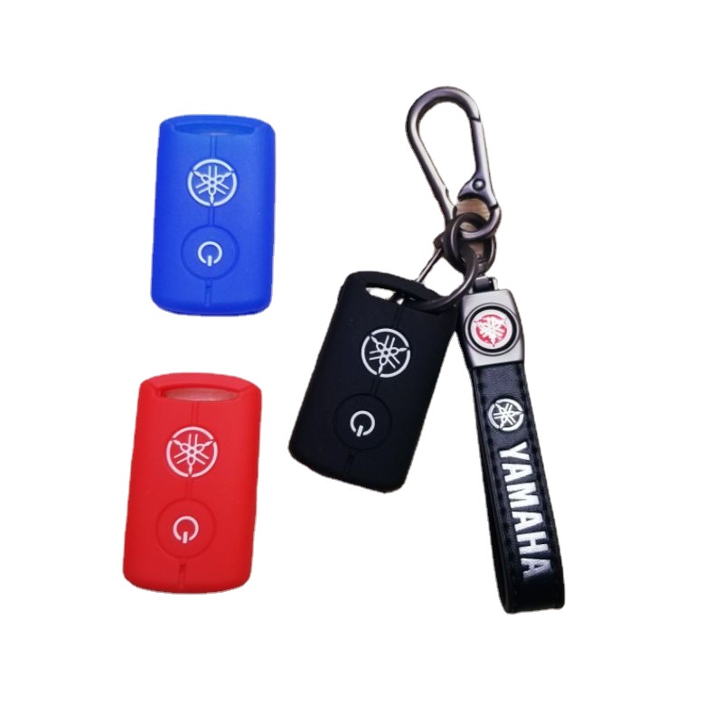Yamaha Nmax Xmax NVX Mio Aerox S silicone keyless key cover Remote Key ...