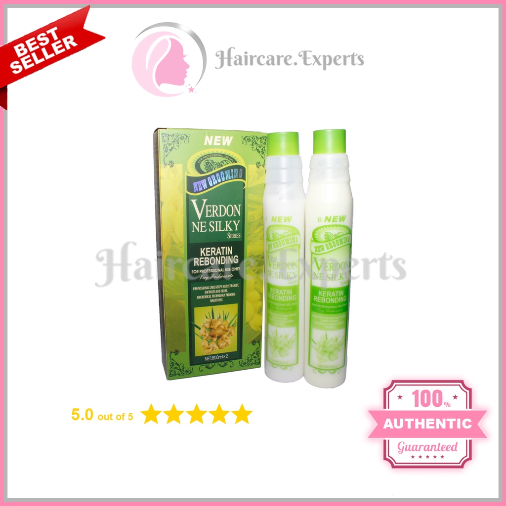 Verdo Keratin Professional Salon Rebonding Treatment Set 1&2 by ...