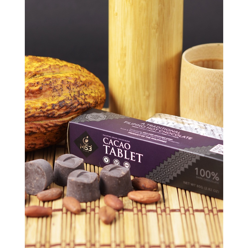 MS3 Choco - 100% Cacao Tablet 80g | Shopee Philippines