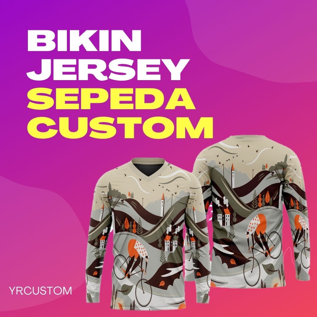 Yrcustom-bike Bandung Custom Full Print Bicycle Jersey | Shopee Philippines