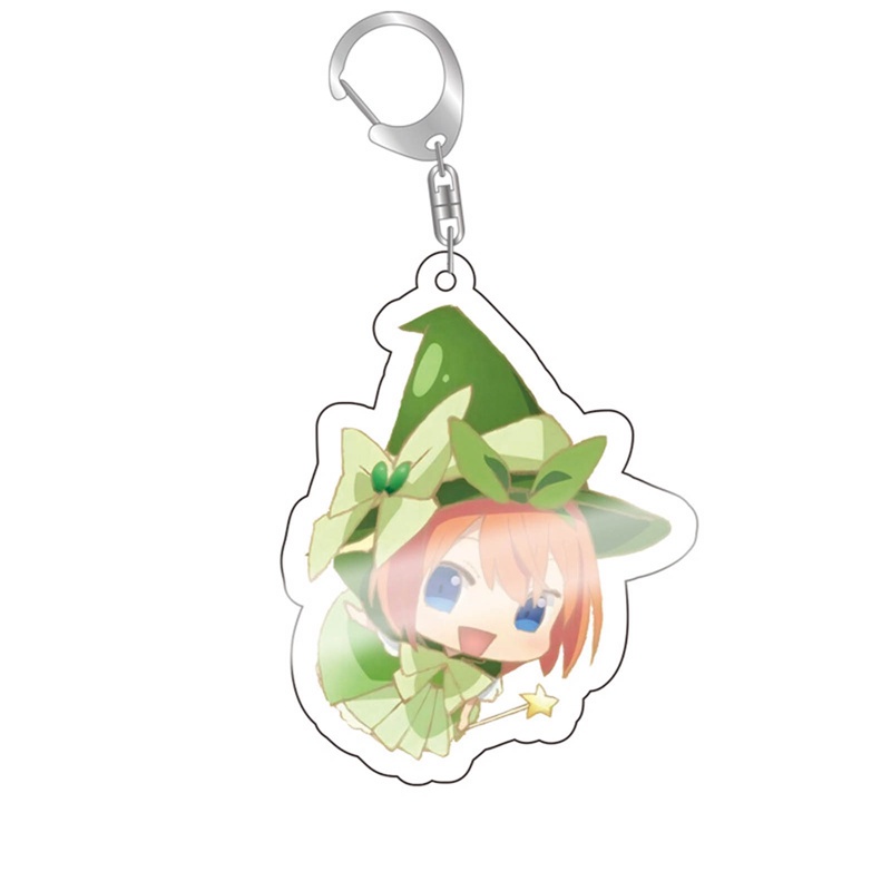 YGT Cute Anime The Quintessential Quintuplets Nakano Miku Keychain ...