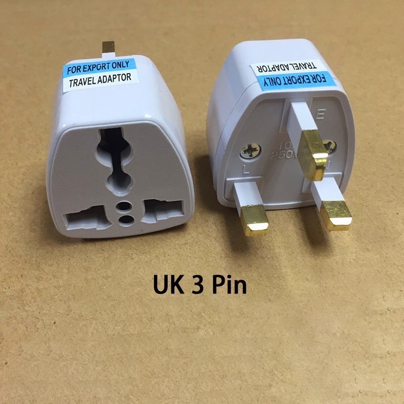 SALE!! UK 3 Pin Tourism Travel Adaptor Conversion Plug | Shopee Philippines