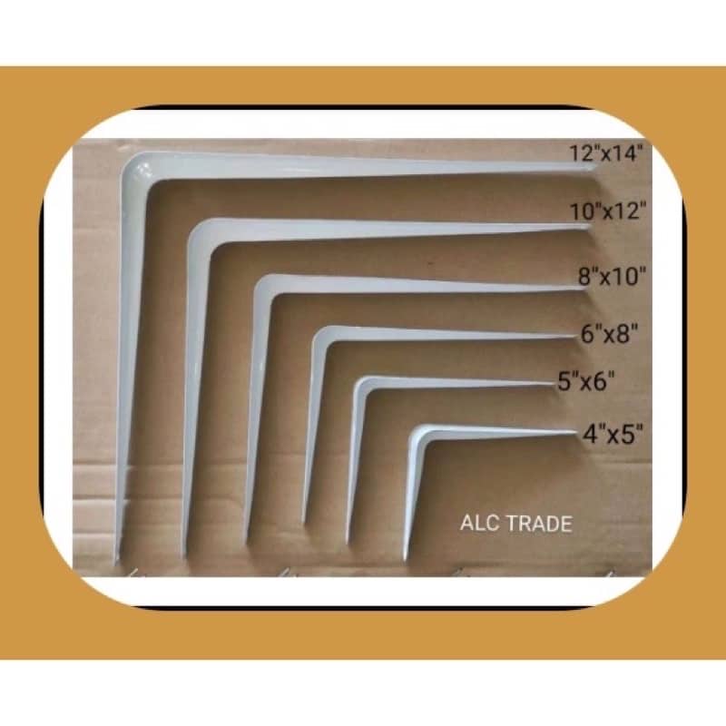 WALL ELBOW BRACKET 5"x6"/6"x8"/8"x10"/10"x12/12"x14" | Shopee Philippines