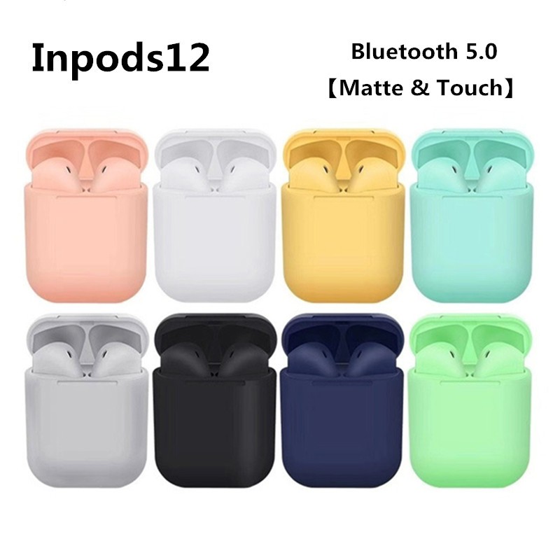 Original Inpods12 TWS Earbuds Wireless Earbuds Bluetooth Earphones Top ...
