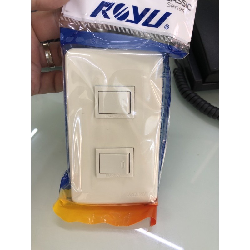 Royu WH 2-Gang 1-Way Switch | Shopee Philippines