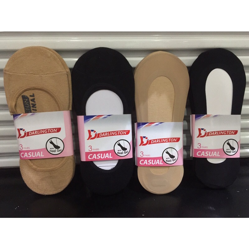 Darlington Ladies Footsocks with and without Heel Gel and Seamless ...